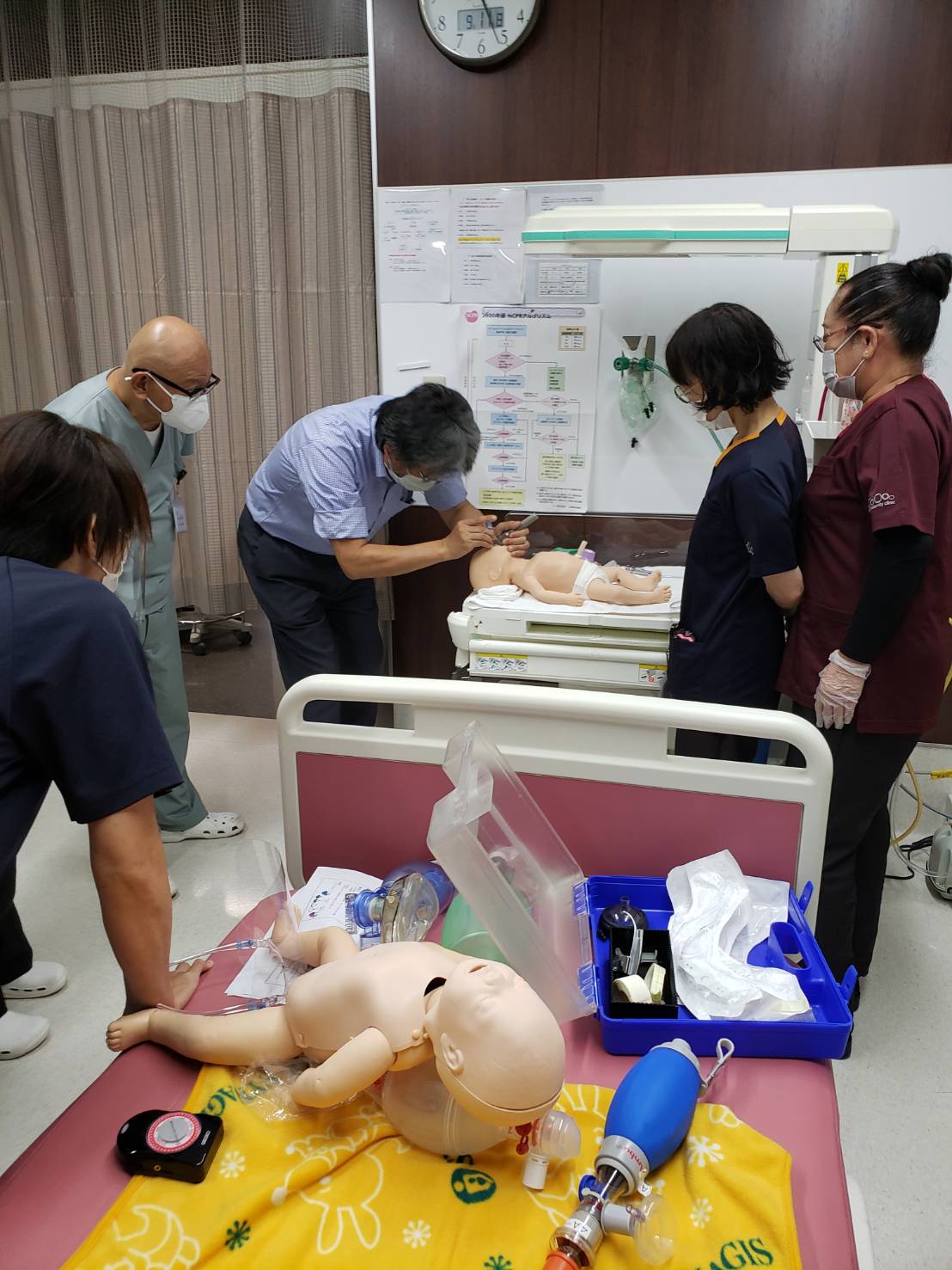 NCPR(新生児蘇生法）定期勉強会 | 佐藤産婦人科｜越谷市、草加市、浦和美園、獨協大学近くの産婦人科クリニック